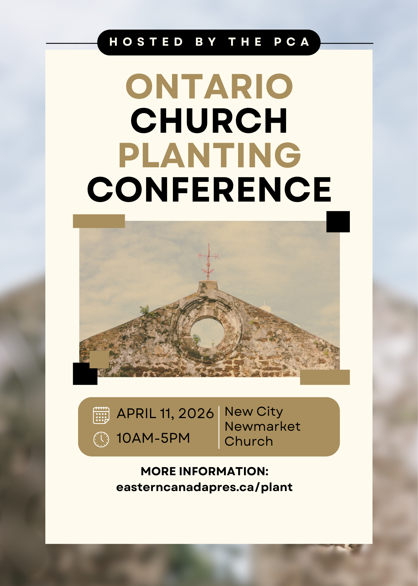 Ontario Church Planting Conference 2026 – Presbytery of Eastern Canada